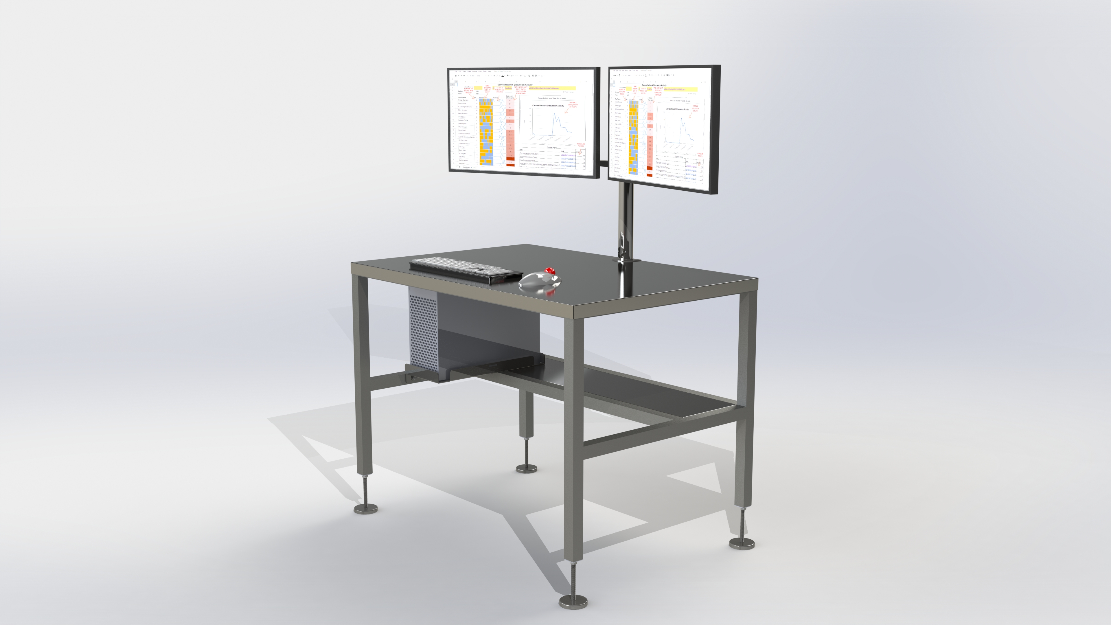 Fixed Height Cleanroom Workstations - Pro-Fab Inc.