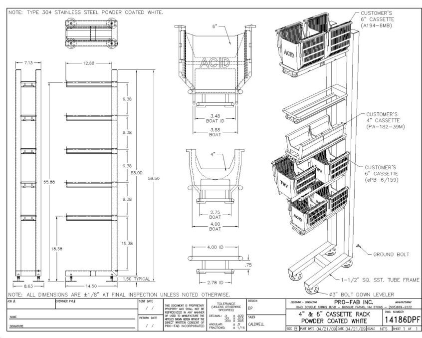 WIP, Wafer, FOSB, FOUP, & Lot Box Racks | Cleanroom Storage | Pro Fab