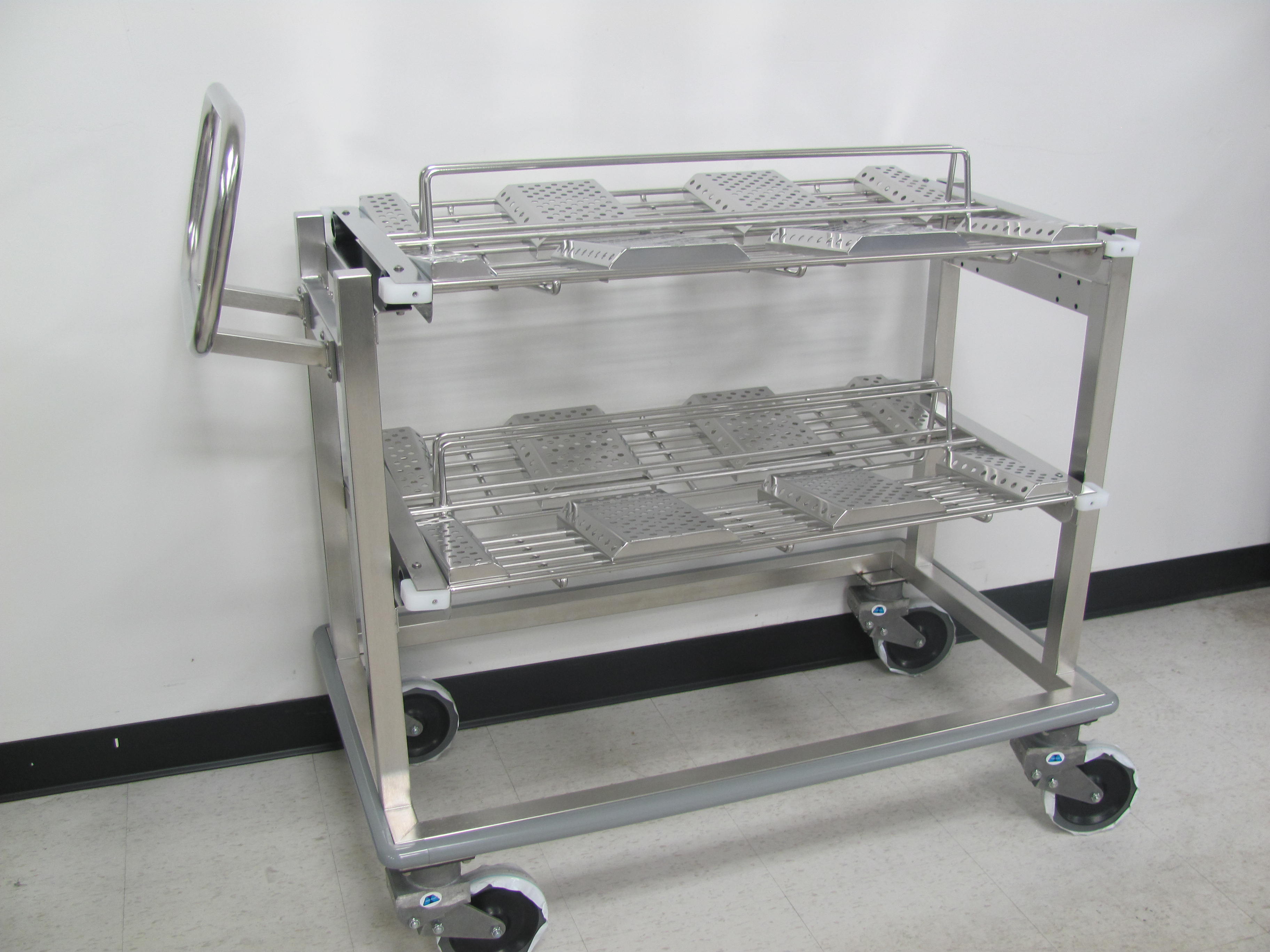 Cleanroom Wafer Transport Carts - Pro-Fab Inc.