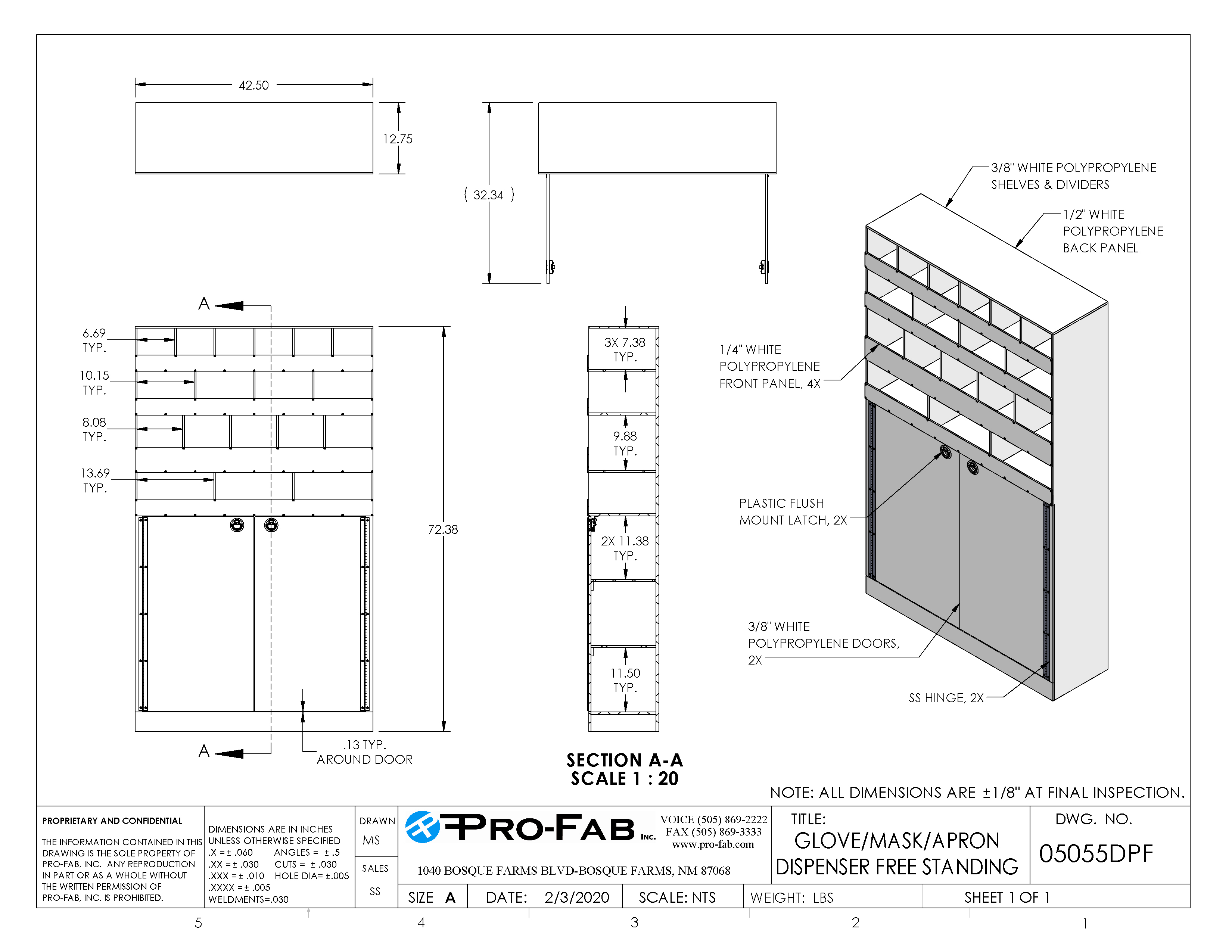 Gown Room Equipment - Pro-Fab Inc.