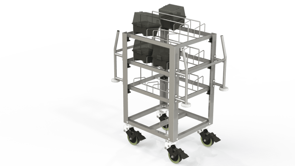 Wafer Cart (02209LPF) - Pro-Fab Inc.