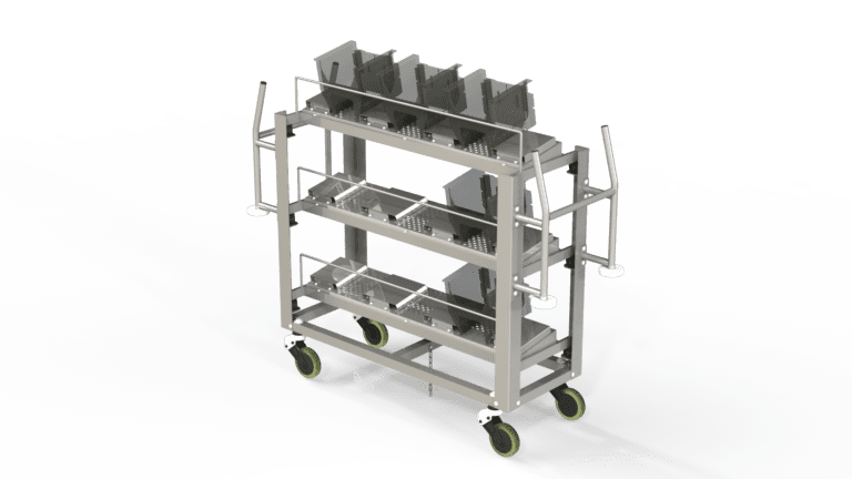 Wafer Cart (02229SPF) - Pro-Fab Inc.