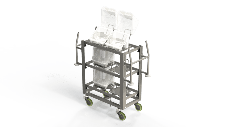 Wafer Cart (02229WPF) - Pro-Fab Inc.